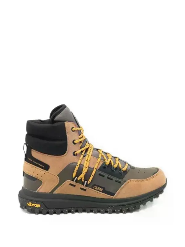 COLMAR Peaker Leather Panelled Ankle Boots