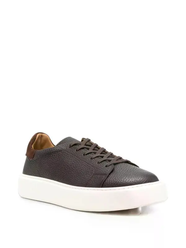 HENDERSON BARACCO Pebbled Leather Sneakers
