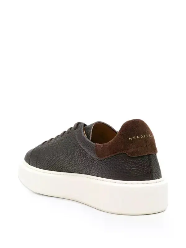 HENDERSON BARACCO Pebbled Leather Sneakers