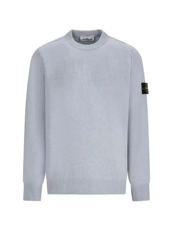 Stone Island 5100072 Lambswool Sweater - Grey