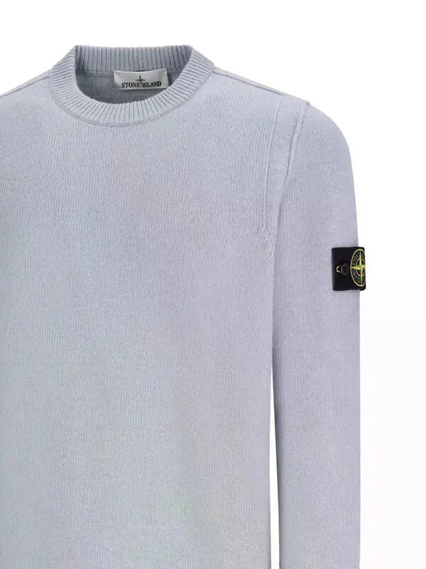 Stone Island 5100072 Lambswool Sweater - Grey
