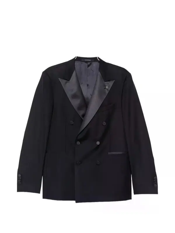 Tagliatore Double-breasted Peak-lapel Suit