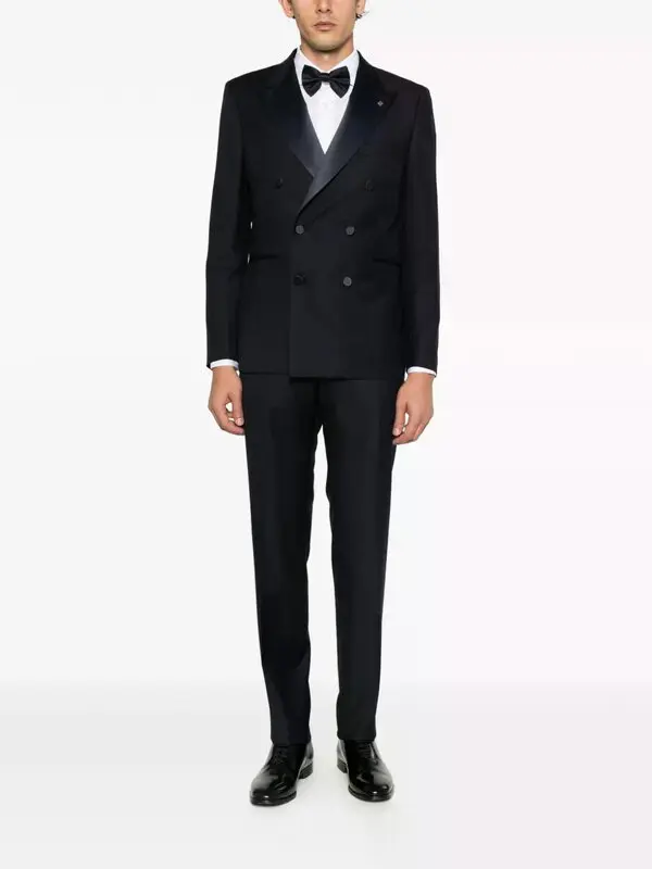 Tagliatore Double-breasted Peak-lapel Suit