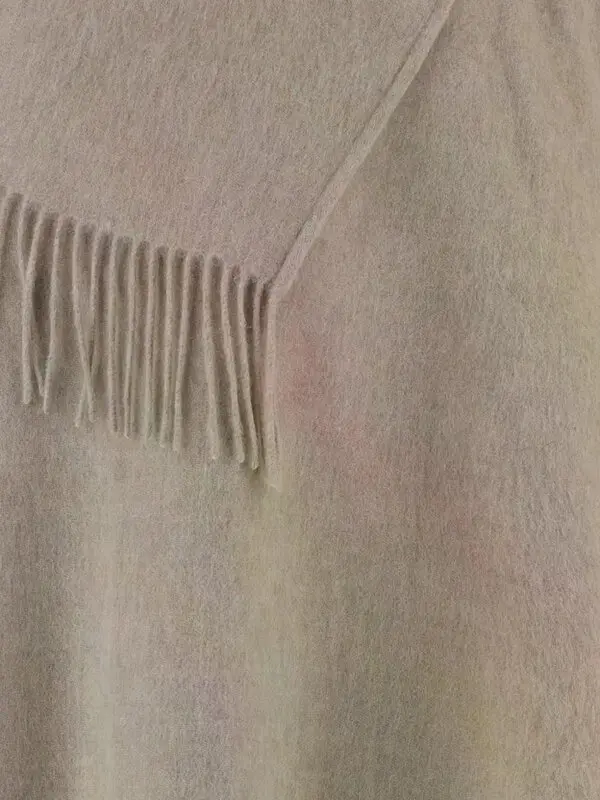 BY MALENE BIRGER Turtma Fringed Wool Poncho