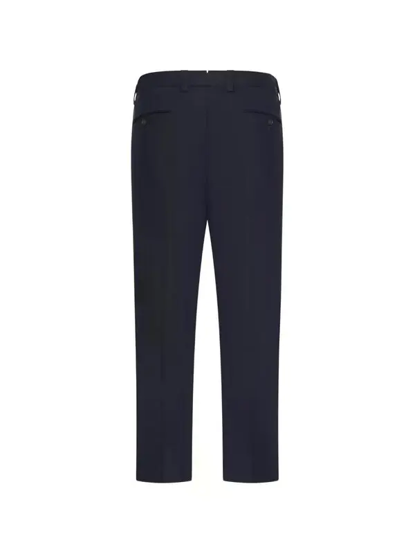 BRIGLIA 1949 Pressed-crease Tailored Trousers - Blue