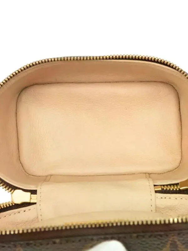 LOUIS VUITTON 1990-2010 Monogram Nice Nano Case Vanity Bag