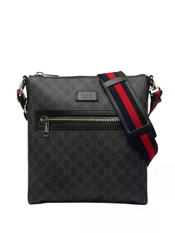 Gucci 2000-2015 Medium Gg Supreme Web Messenger Bag Crossbody Bag
