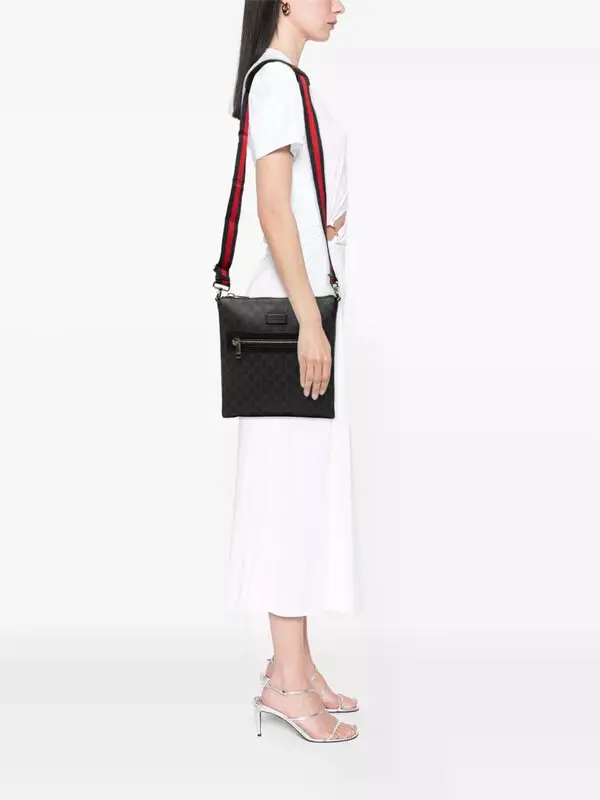 Gucci 2000-2015 Medium Gg Supreme Web Messenger Bag Crossbody Bag