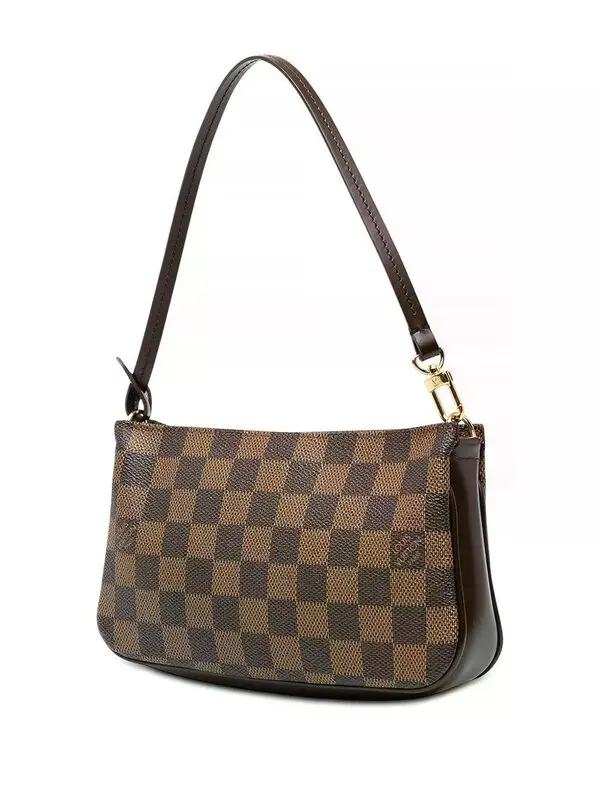 LOUIS VUITTON 2004 Damier Ebene Navona Shoulder Bag