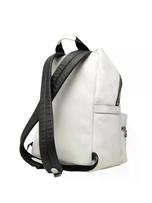 LOUIS VUITTON 2010-2026 Monogram Taigarama Discovery Backpack - White
