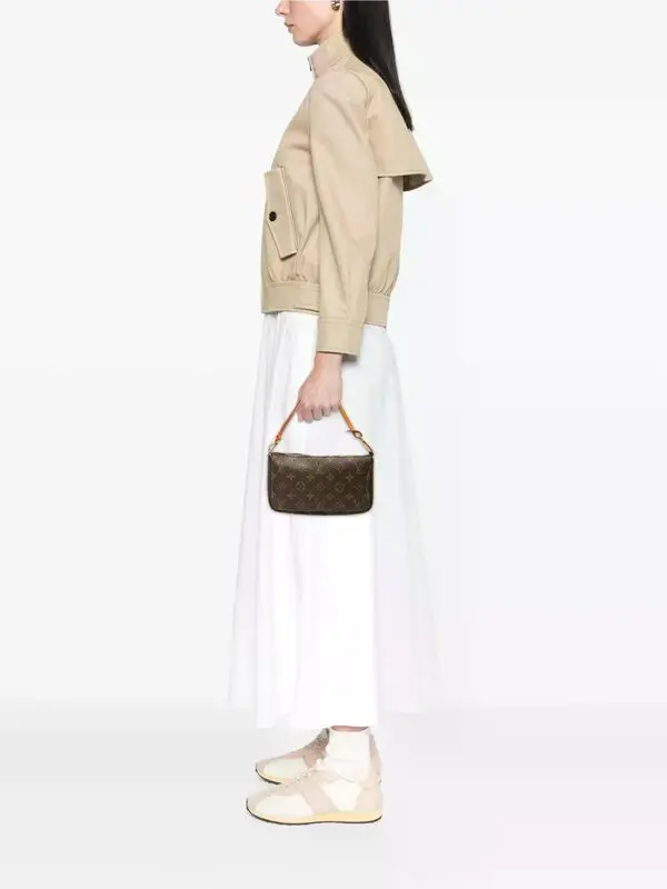 LOUIS VUITTON 2000 Monogram Pochette Accessoires Shoulder Bag