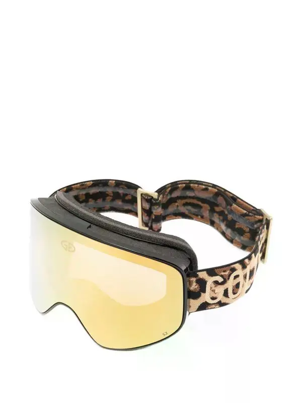 Goldbergh Aero Leopard-print Ski Goggles
