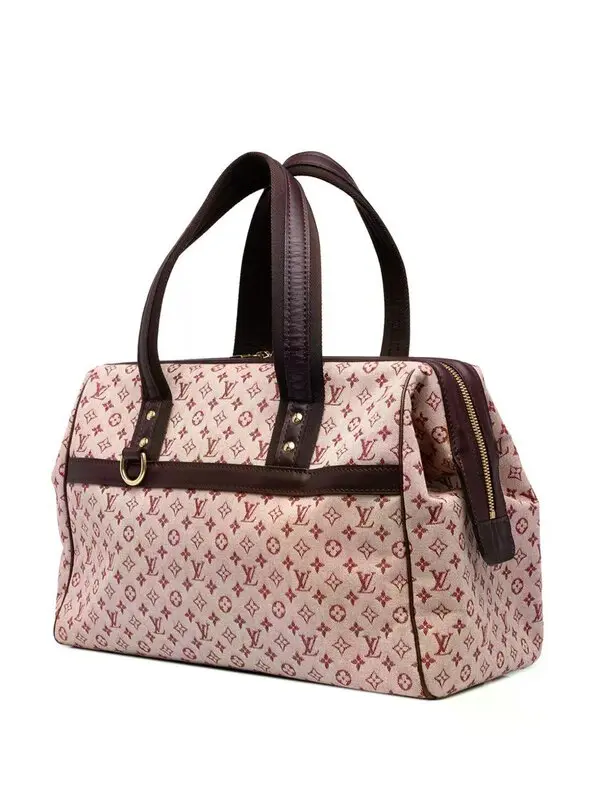 LOUIS VUITTON 2001 Monogram Mini Lin Josephine Gm Handbag