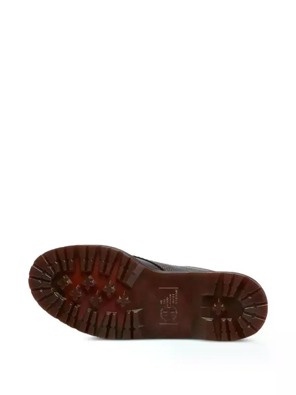 Dr. Martens Lowell Moc Toe Leather Derby Shoes
