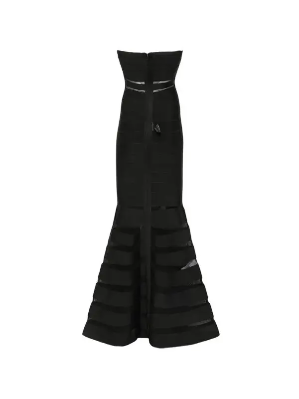 Herve Leger Kate Bandage Maxi Gown
