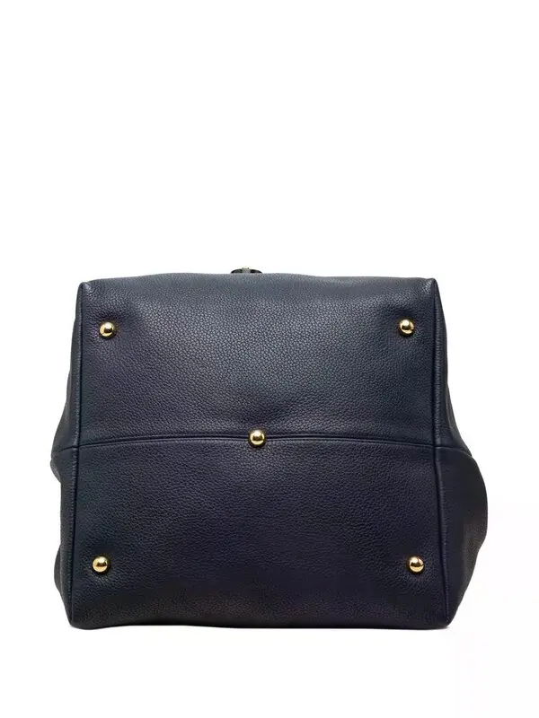 Loewe 2009 Calfskin Calle Lock Shoulder Bag