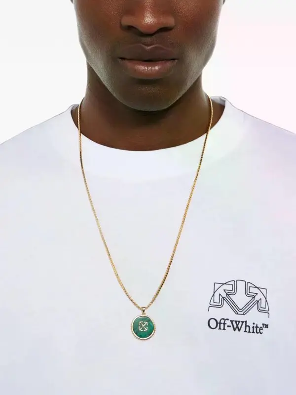 Off-White Arrows-logo Necklace