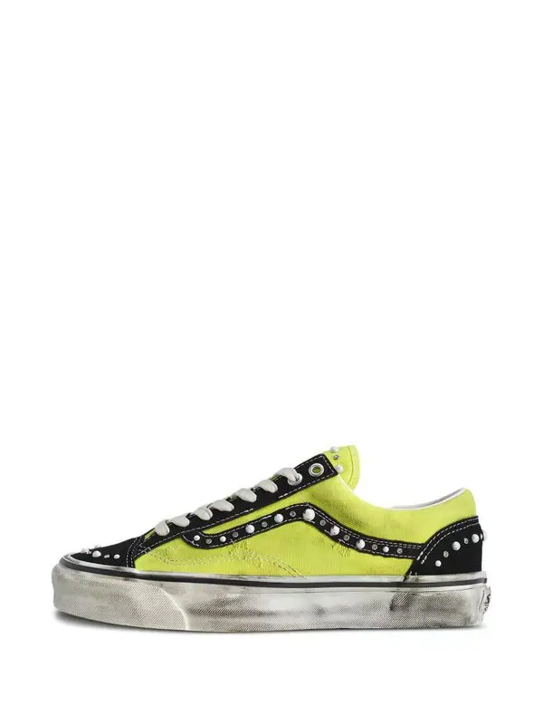 VANS Premium Old Skool 36 Faux-pearl-embellished Sneakers - Yellow