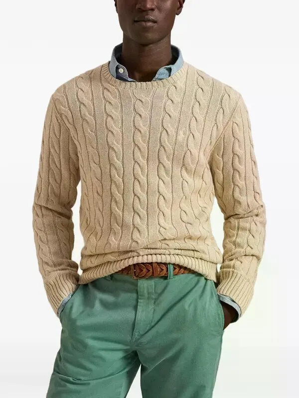 Polo Ralph Lauren Cable-knit Cotton Jumper
