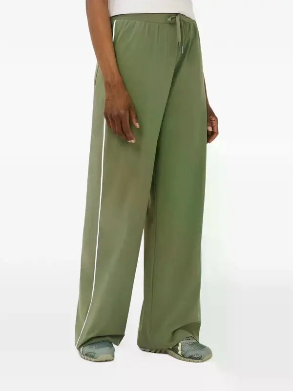 Sweaty Betty Explorer Piped-trim Wide-leg Track Pants