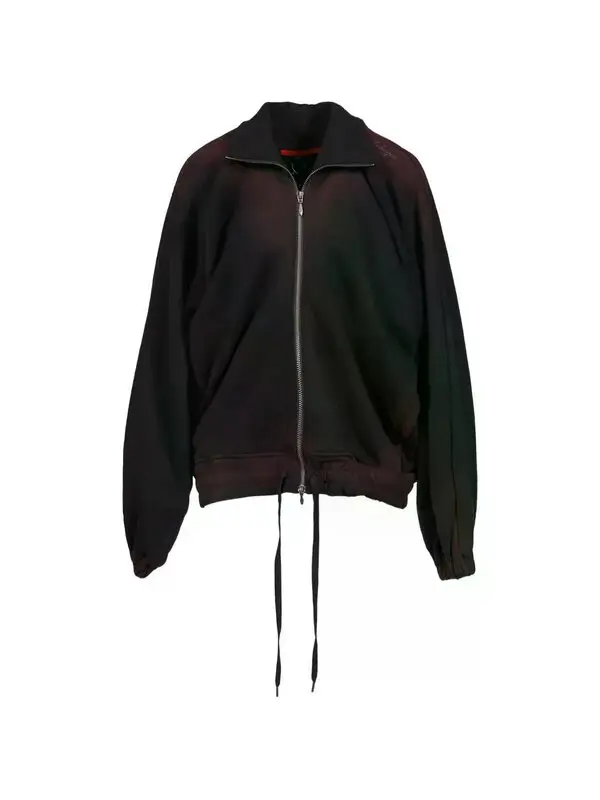 MUKCYEN Shadow Spray Zip-up Jacket - Black