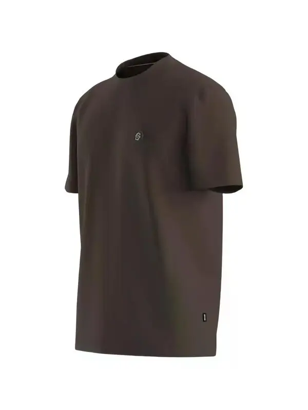 BOSS Cotton T-shirt With Double-b Monogram Badge