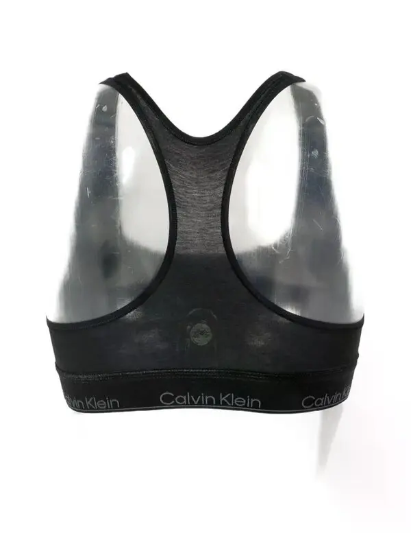 Calvin Klein Logo-tape Racerback Bra
