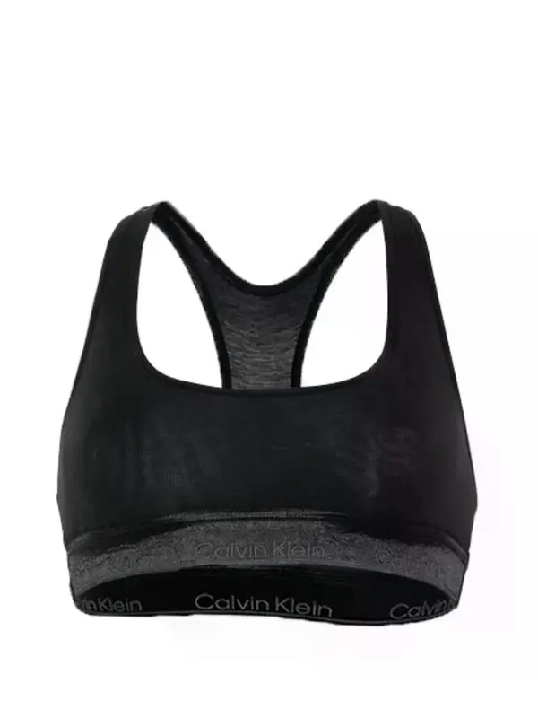 Calvin Klein Logo-tape Racerback Bra