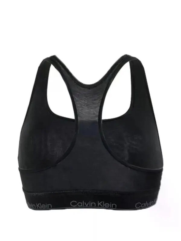 Calvin Klein Logo-tape Racerback Bra