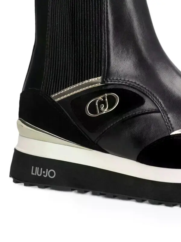 Liu Jo Sneakers Boots In Leather