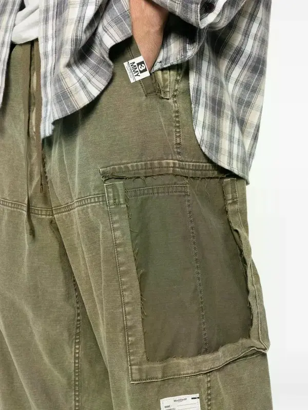 Mihara Yasuhiro Faded-effect Cargo Pants
