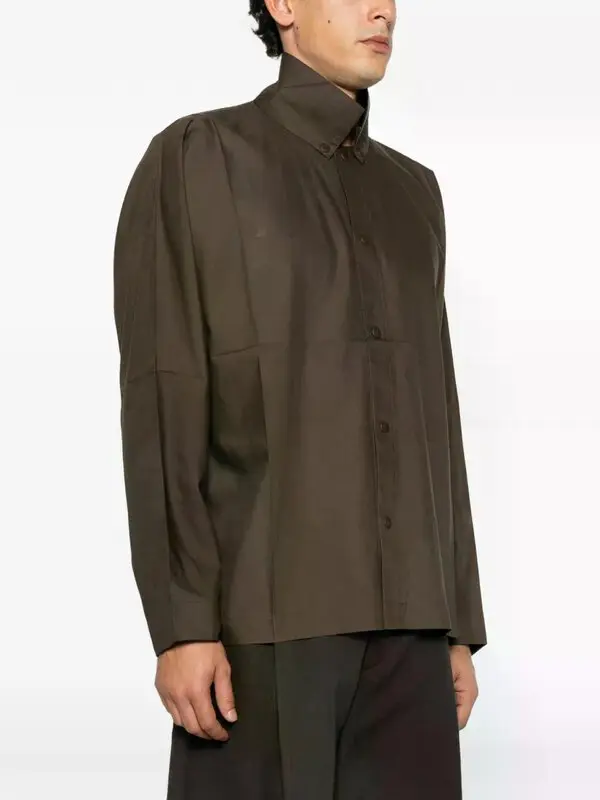Issey Miyake Press-stud Shirt