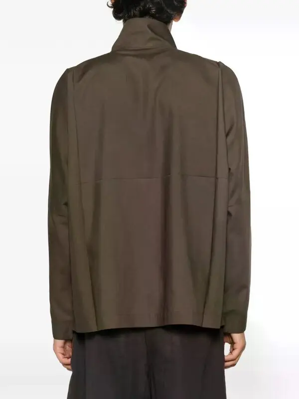 Issey Miyake Press-stud Shirt