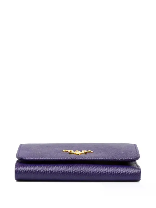 Prada 2013-2026 Saffiano Trifold Wallet Small Wallets