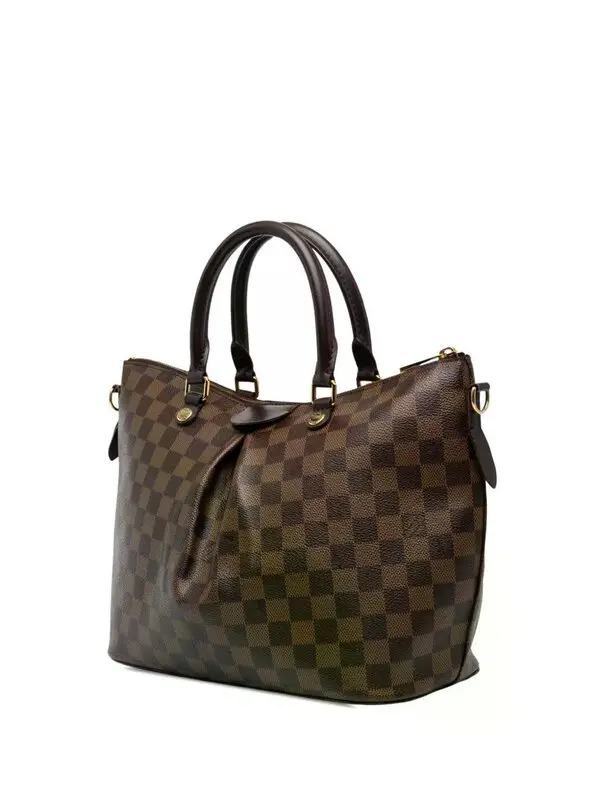 LOUIS VUITTON 2019 Damier Ebene Siena Mm Satchel