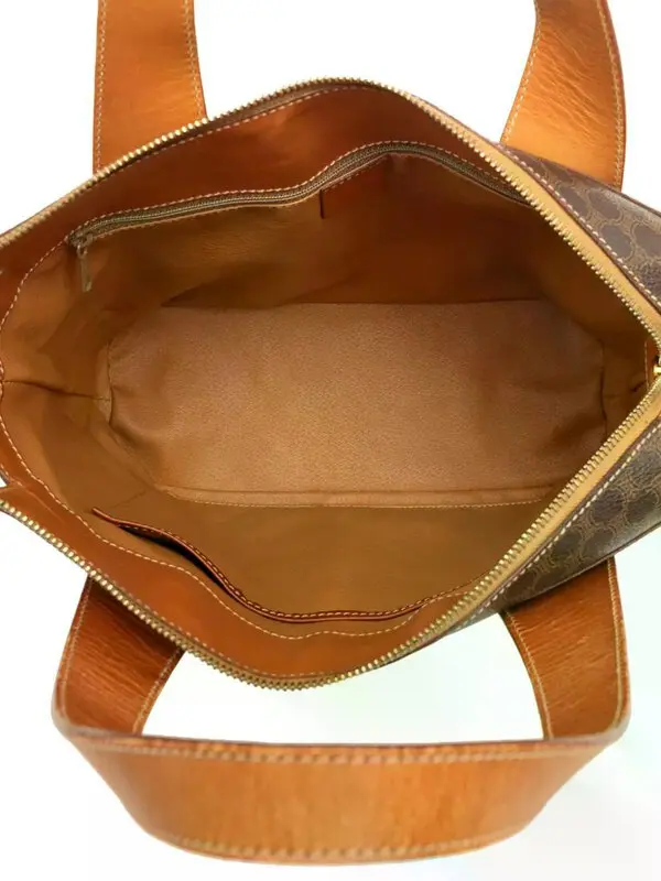 Celine 1998 Macadam Coated Canvas Handbag