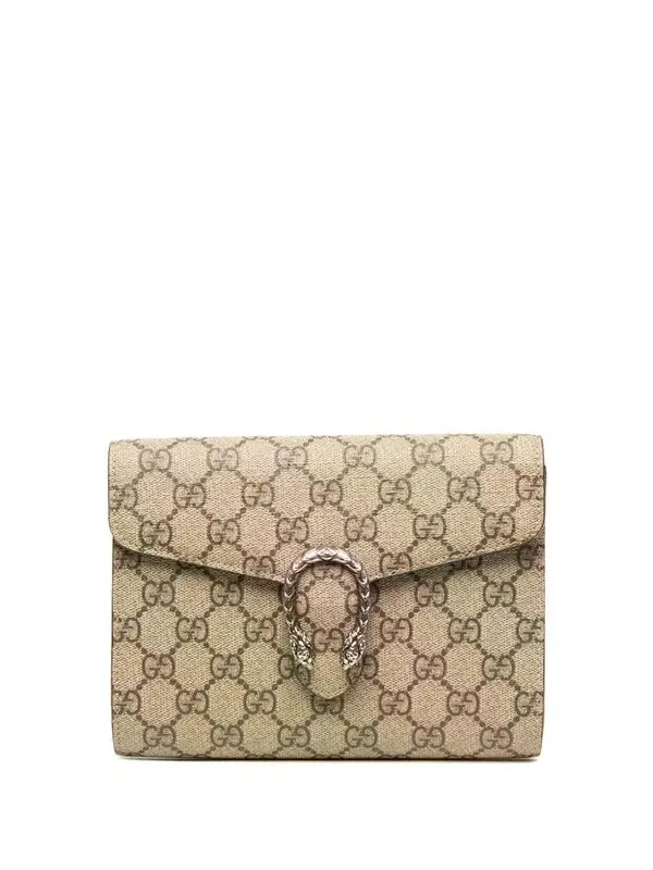 Gucci 2000-2015 Gg Supreme Dionysus Clutch Bag