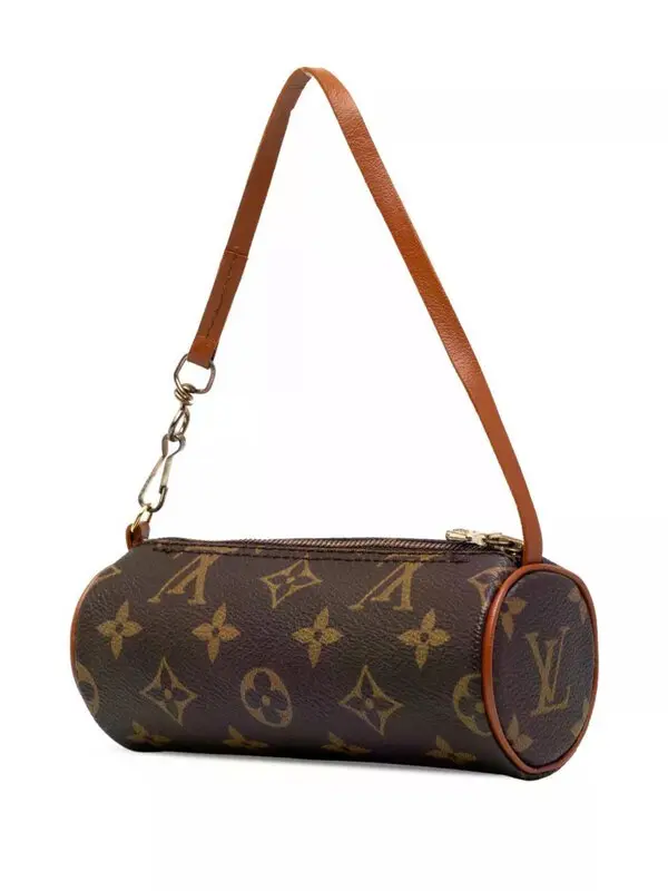 LOUIS VUITTON 1990-2000 Monogram Papillon Pochette Handbag