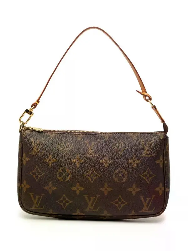LOUIS VUITTON 1999 Monogram Pochette Accessoires Shoulder Bag