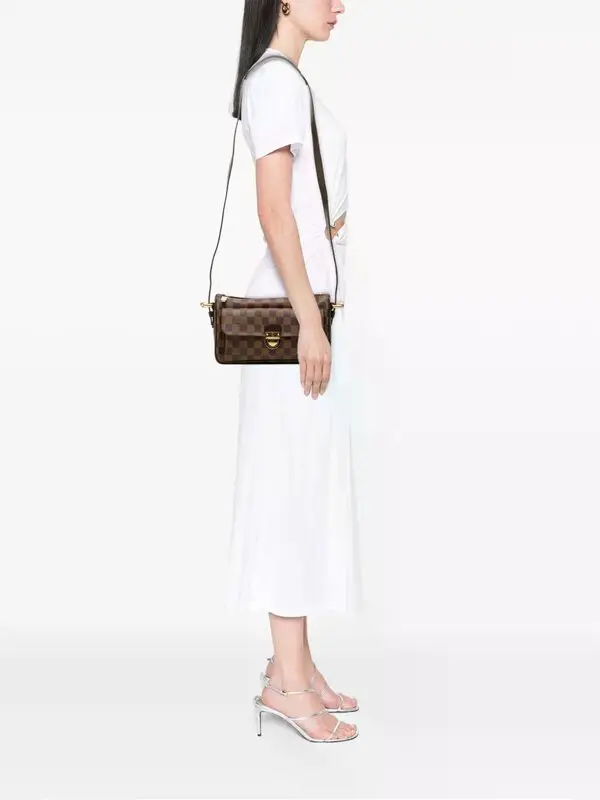 LOUIS VUITTON 2007 Damier Ebene Ravello Gm Satchel