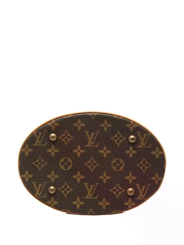 LOUIS VUITTON 2001 Monogram Petit Bucket Bag