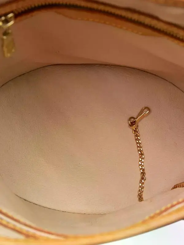 LOUIS VUITTON 2001 Monogram Petit Bucket Bag
