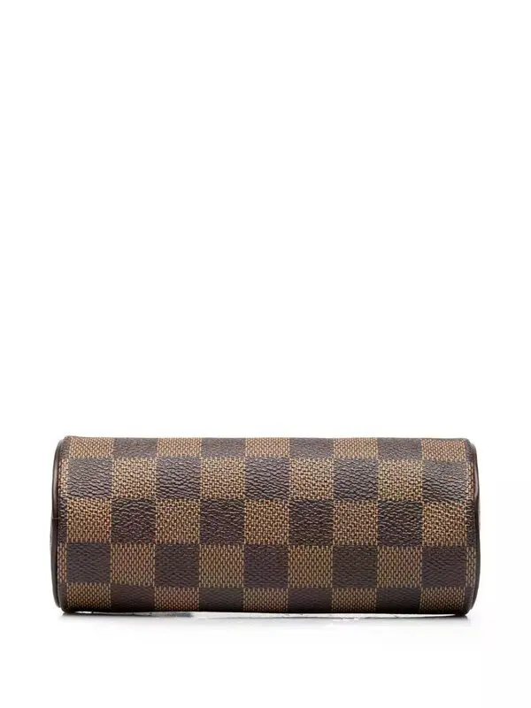 LOUIS VUITTON 1990-2010 Damier Ebene Papillon Pochette Handbag