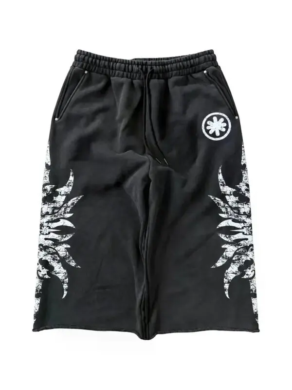 LOSTSHDWS Graphic-print Track Shorts