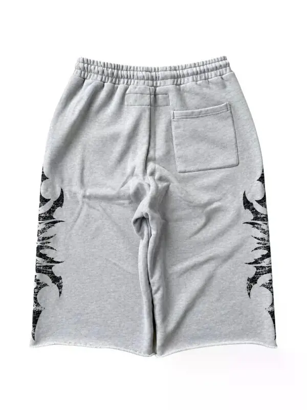 LOSTSHDWS Graphic-print Sweat Shorts