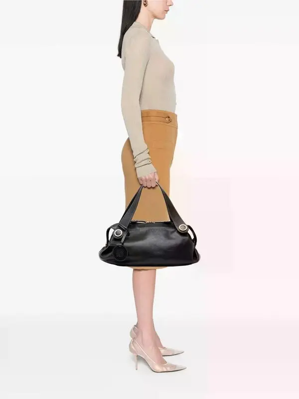 Loewe 2007 Leather Anagram Shoulder Bag