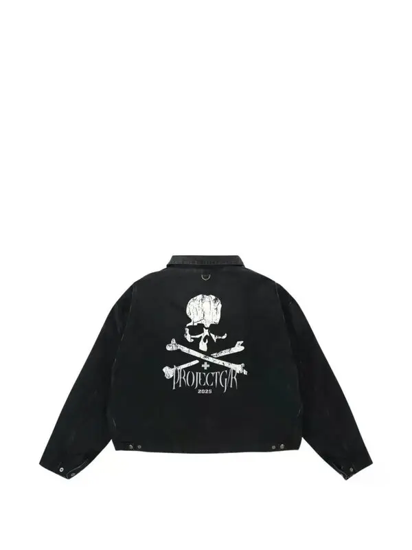 PROJECT G/R X Mastermind Distressed Denim Jacket