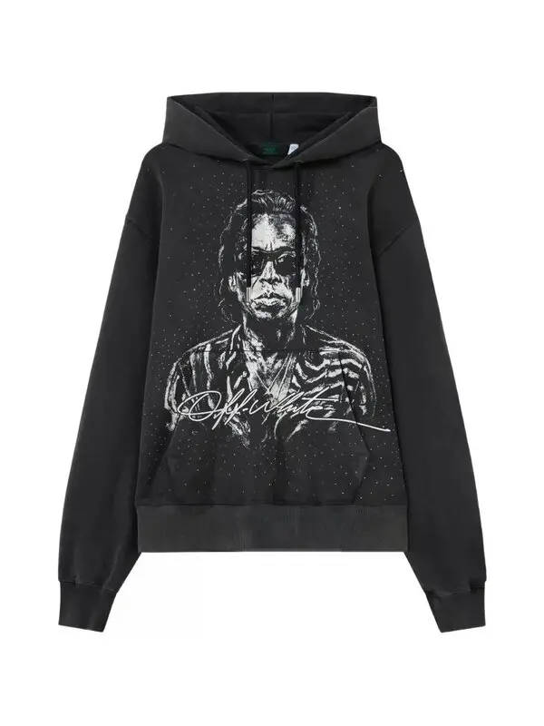 Off-White Mr. Davis Stadium Regular Hoodie