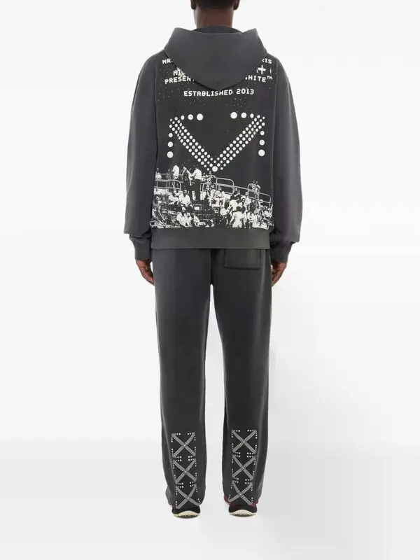 Off-White Mr. Davis Stadium Regular Hoodie