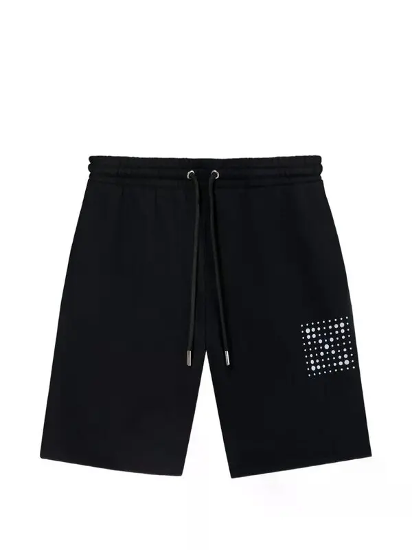 Off-White Dotted Arrow Skate Sweatshorts - Black